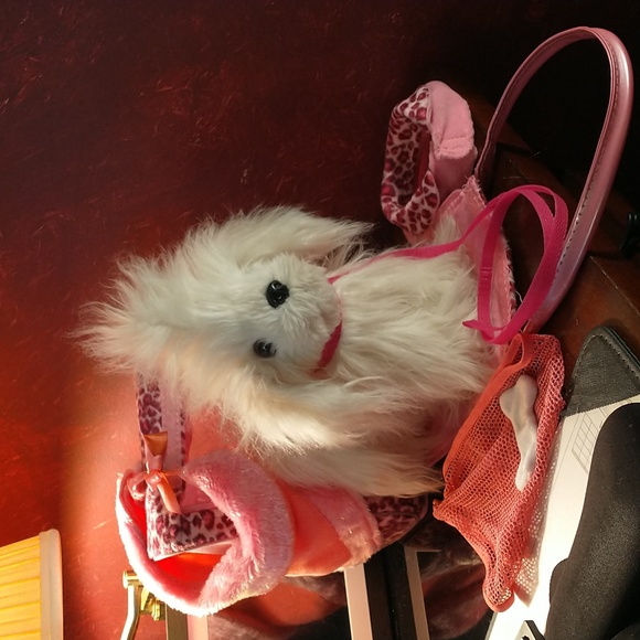 Emilio Pucci | Toys | Pucci Pups Battat White Furry Maltese Dog Plush ...